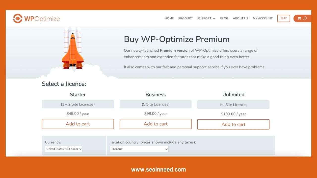 ปลั๊กอิน WordPress | WP Optimize ลดขนาดรูปภาพอัตโนมัติ - SEO In need